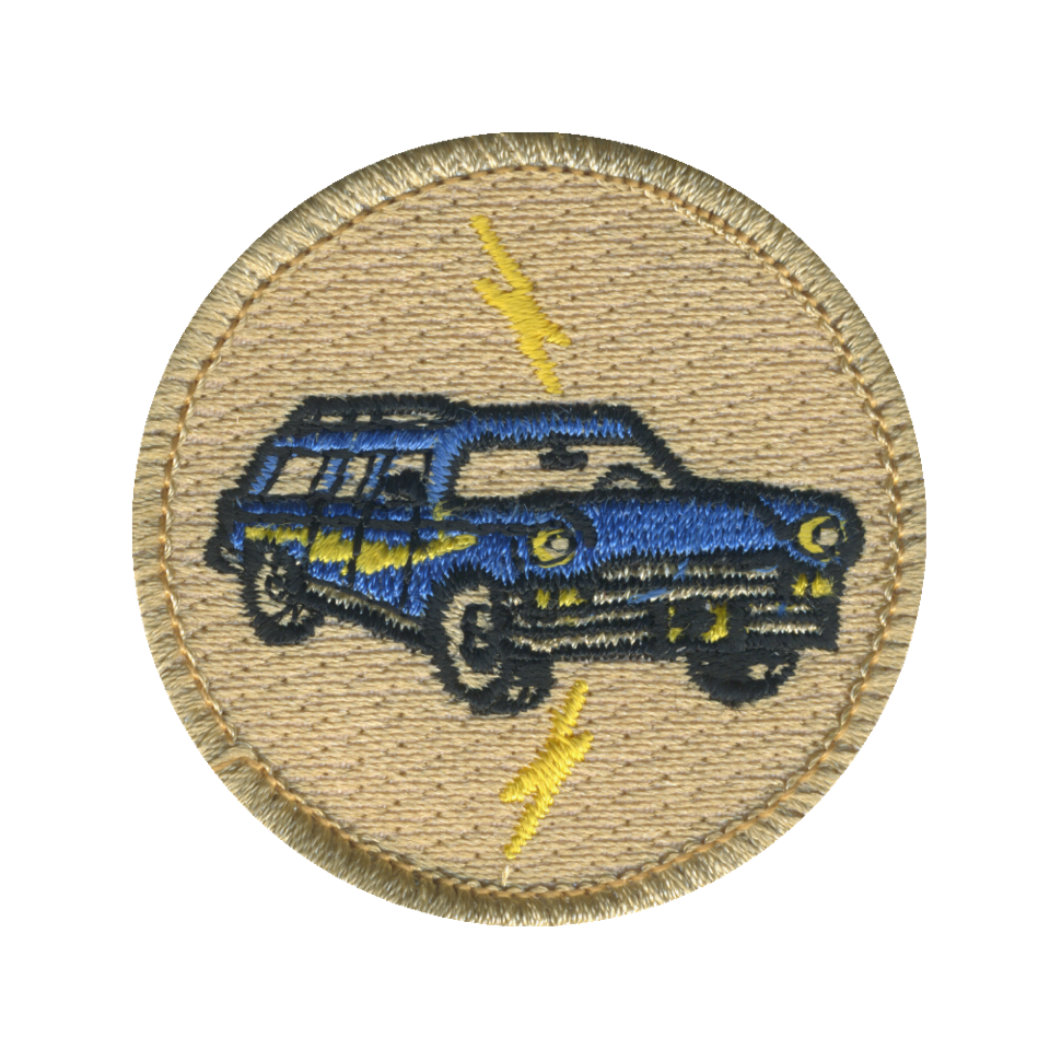 Thunder Wagons Patrol Patch – Embroidered Scout Uniform Patch – 2 in ...