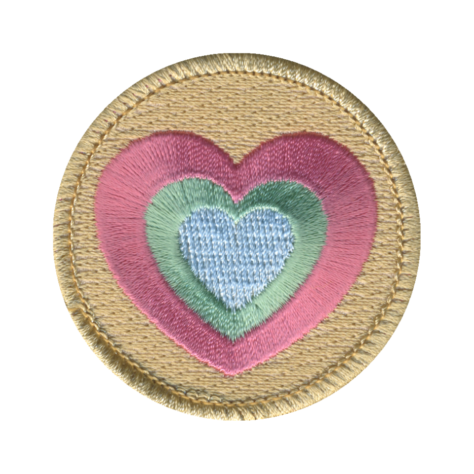 Layered Heart Patrol Patch
