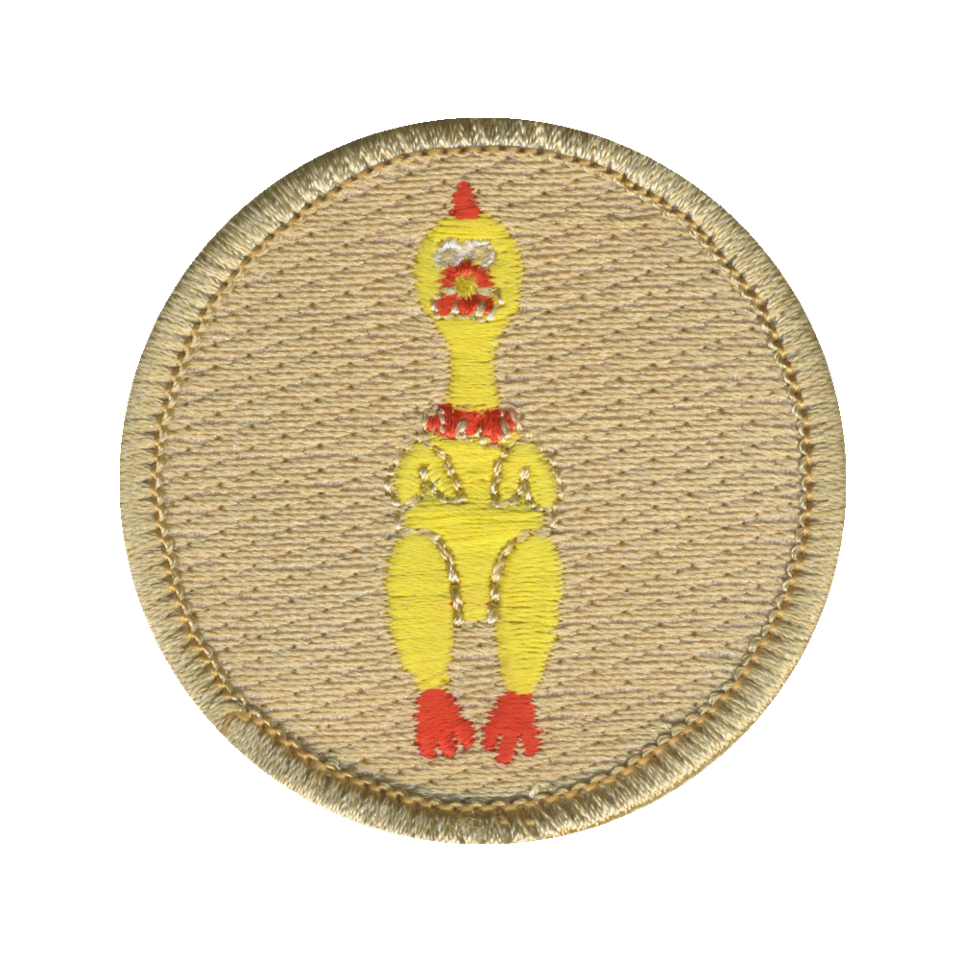 Rubber Chicken Patrol Patch