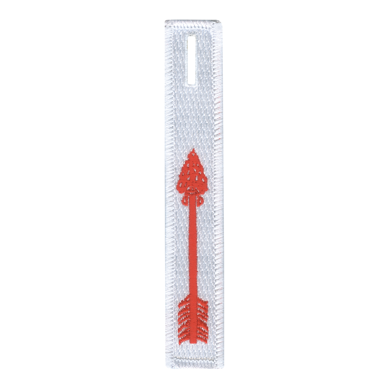 OA Ordeal White Dangle Embroidered Patch