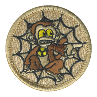 Radioactive Spider Monkey Patrol Patch