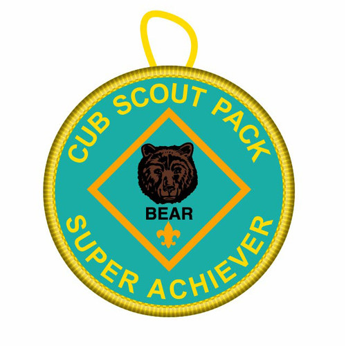 Cub Scout Super Achiever Patch - Bear rank