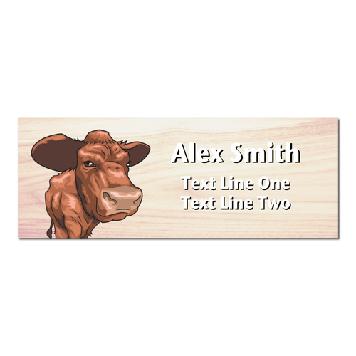 4-H Name Tag - Beef Cattle