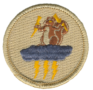 Thunder Squirrel Scout Patrol Patch