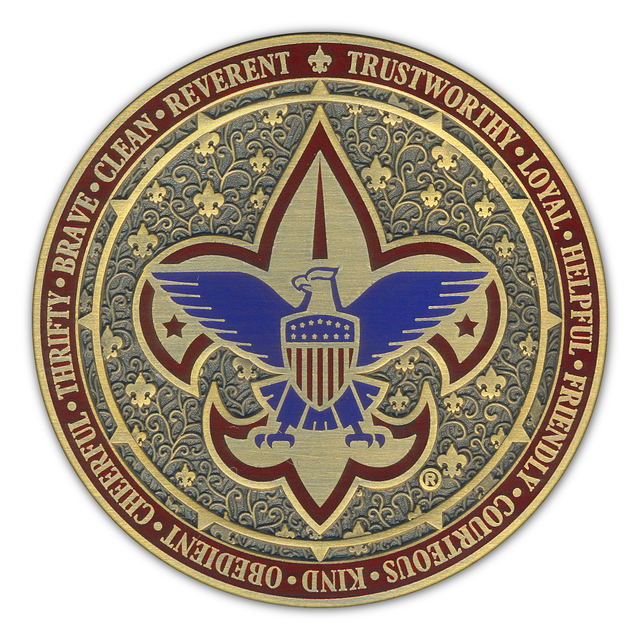 Eagle Scout Challenge Coin