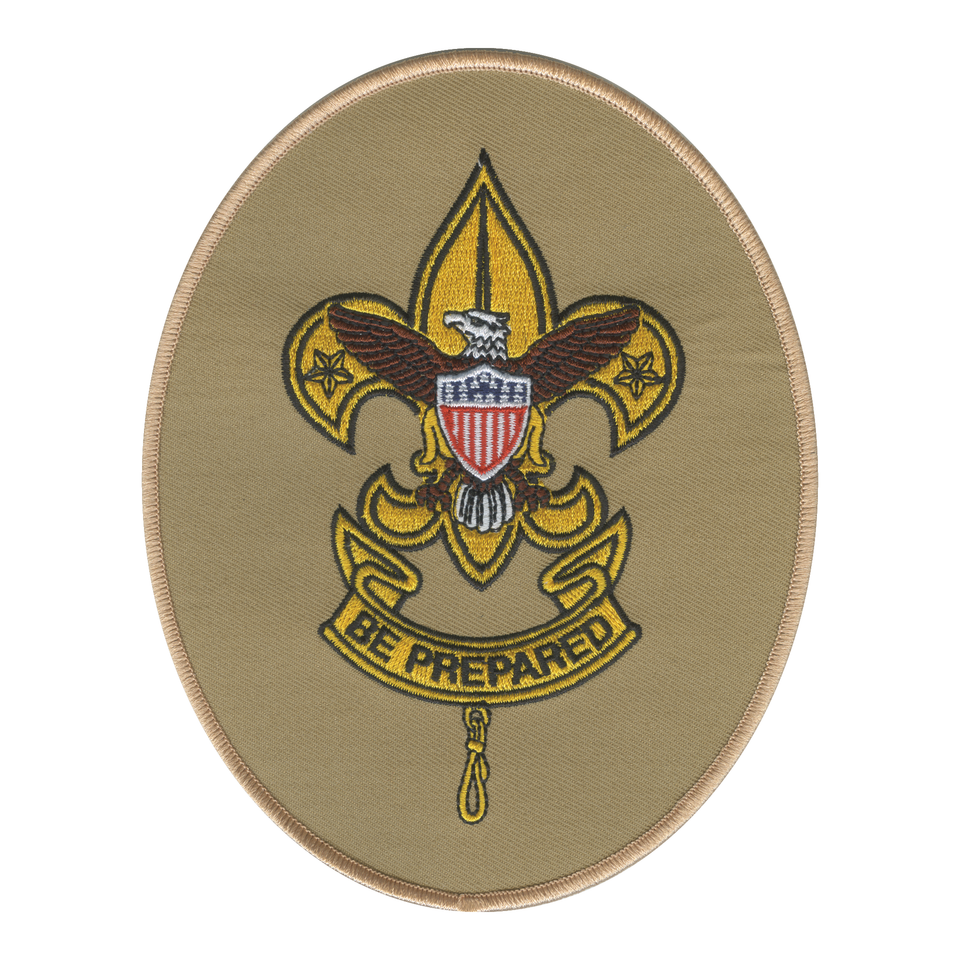 Jumbo First Class Rank 6" Tall Oval Embroidered Patch