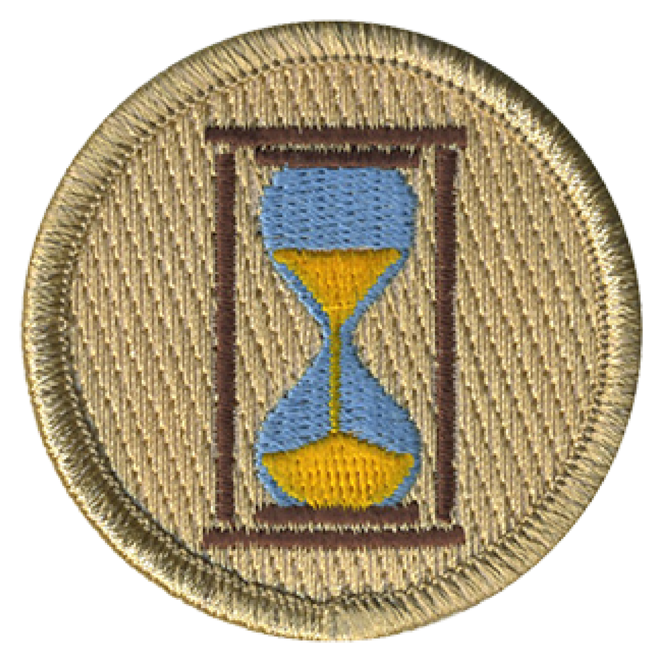 Hourglass Scout Patrol Patch