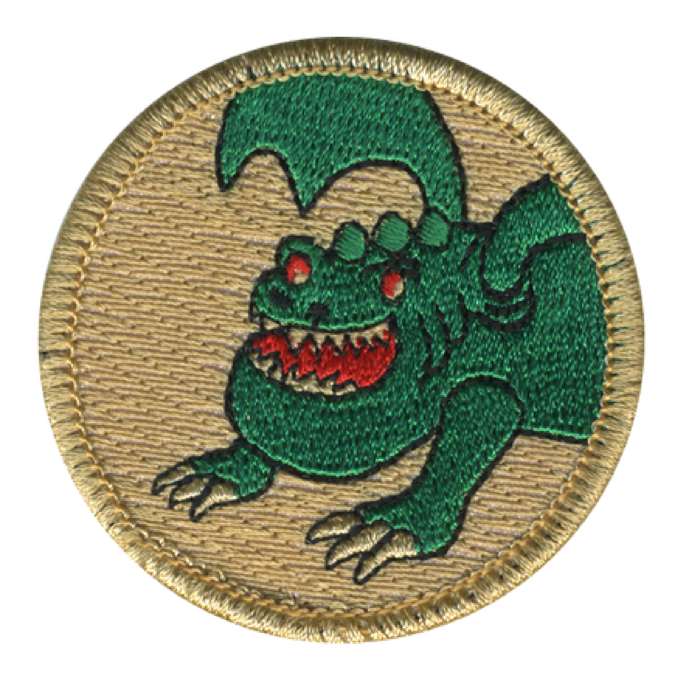 Green Dragon Patrol Patch – Embroidered Scout Uniform Patch – 2 in ...