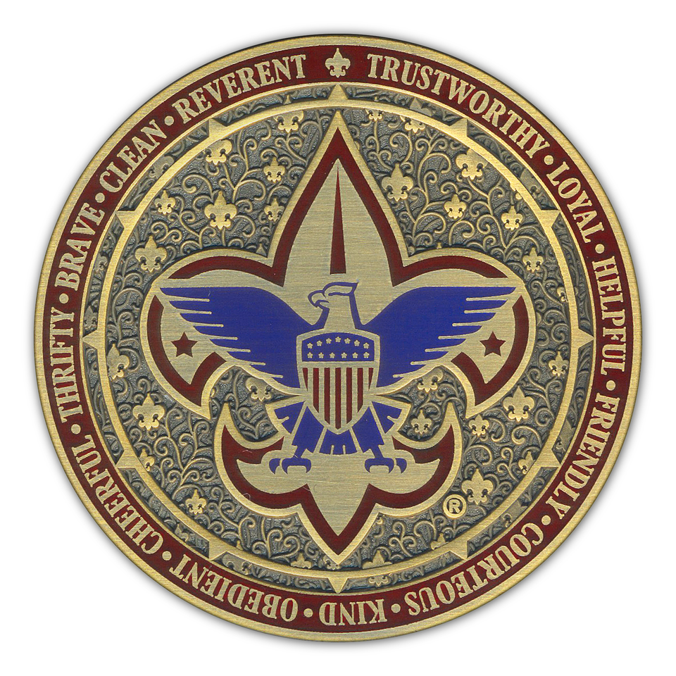 Eagle Scout Challenge Coin