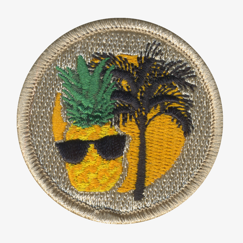 Sunbathing Pineapple Patrol Patch by ClassB