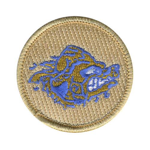 Angry Dog Patrol Patch – Embroidered Scout Uniform Patch – 2 in Round ...