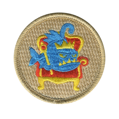 King Monkfish Patrol Patch – Embroidered Scout Uniform Patch – 2 in ...
