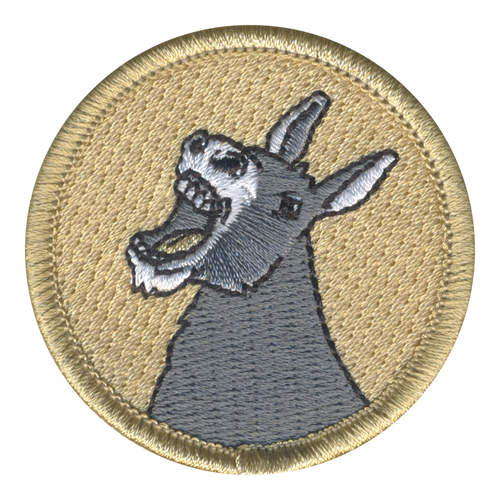 Screaming Donkey Patrol Patch – Embroidered Scout Uniform Patch – 2 in ...