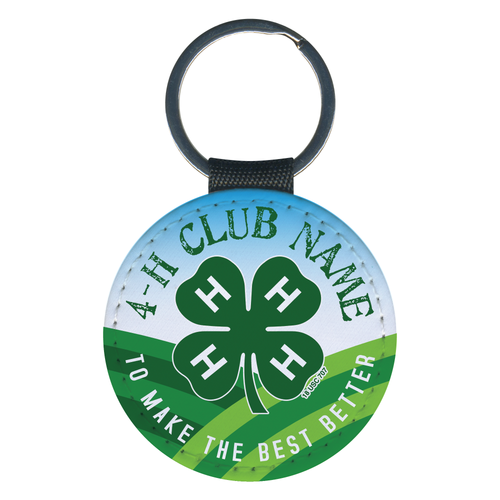 4-H Custom Keychain - To Make The Best Better