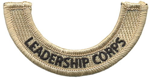 Leadership Rocker Patch - fits Patrol Patch (Bottom) – Embroidered ...