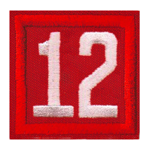 Unit Numeral Patch for Cub Scout Packs - Double Number - 100% Embroidery