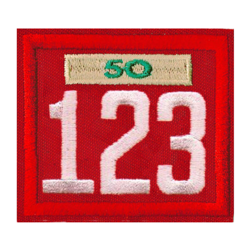 Unit Numeral Patch for Cub Scout Packs - Triple Number With Veterans ...