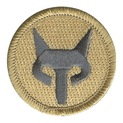 Silver Fox Patrol Patch – Embroidered Scout Uniform Patch – 2 in Round ...
