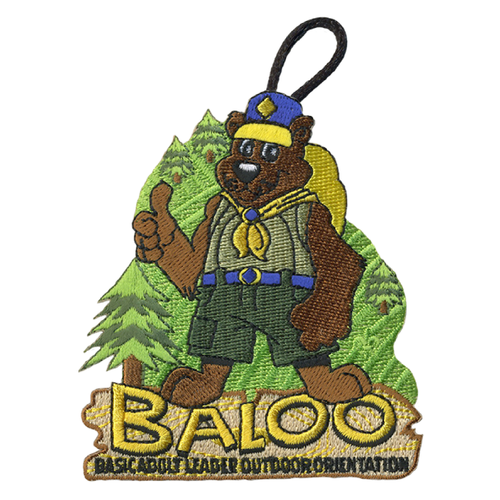 Baloo Trained Embroidered Patch