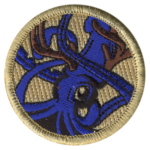 Deer Squid Scout Patrol Patch