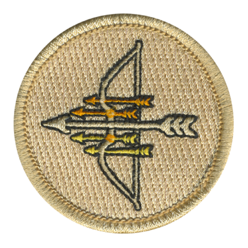 Bow and Arrows Patrol Patch – Embroidered Scout Uniform Patch – 2 in ...