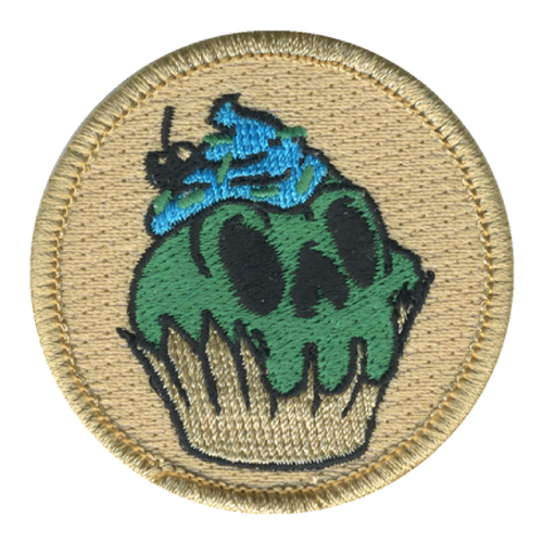 Deadly Cupcake Patrol Patch – Embroidered Scout Uniform Patch – 2 in ...