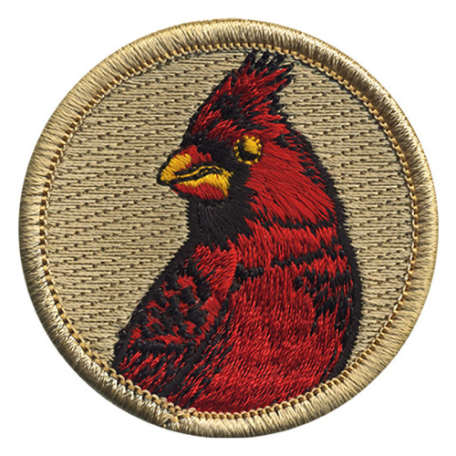 Cardinal Patrol Patch – Embroidered Scout Uniform Patch – 2 in Round ...