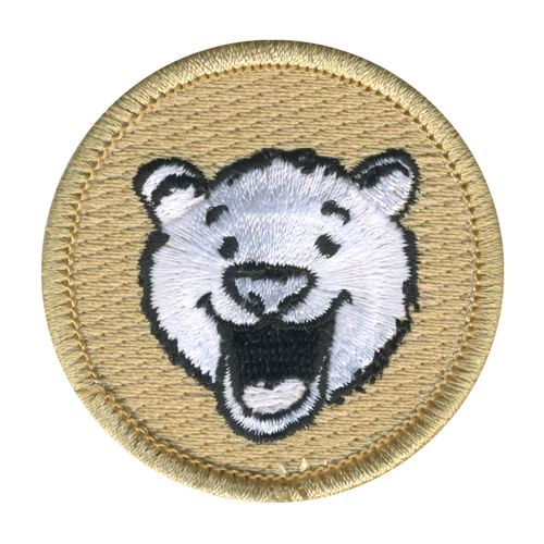 Happy White Bear Patrol Patch