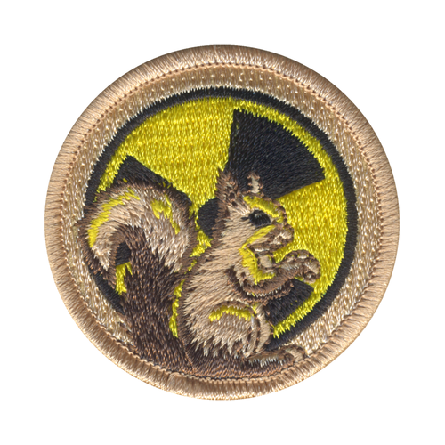 Atomic Squirrels Patrol Patch