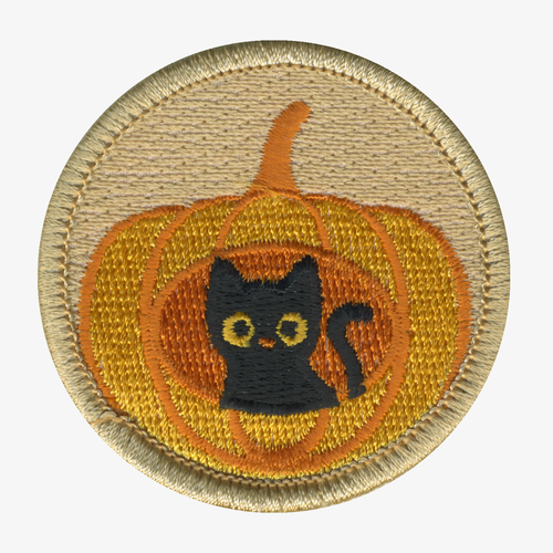 Spooky Pumpkin Cat Patrol Patch