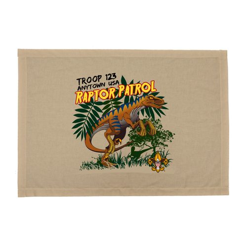 Raptor Scout Patrol Flag
