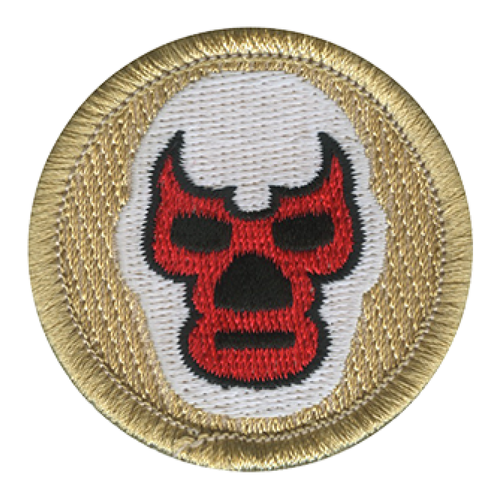 Lucha Mask Scout Patrol Patch by ClassB