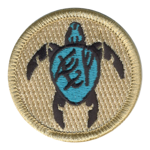 Fearless Firsts Sea Turtles Scout Patrol Patch by ClassB