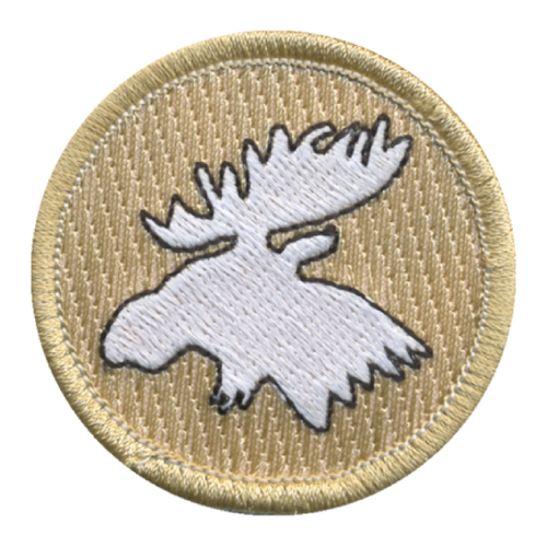 Moose Silhouette Head Patrol Patch by ClassB