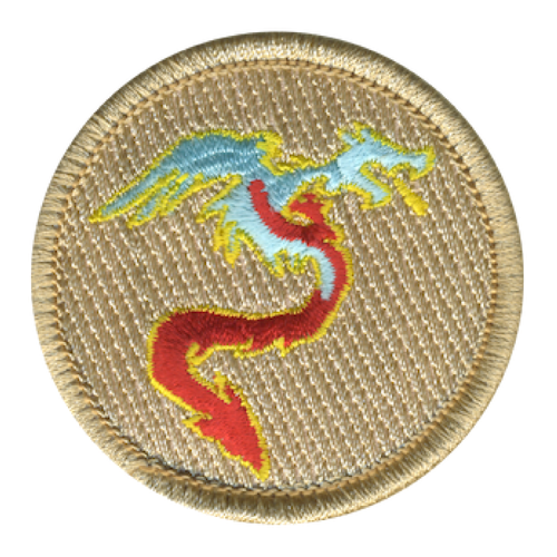 Blazing Ice Dragon Scout Patrol Patch by ClassB