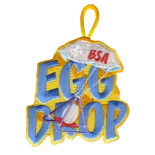 Egg Drop Competition Activity Embroidered Patch by ClassB