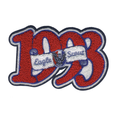 1993 Eagle Scout Letterman Jacket Chenille Patch by ClassB