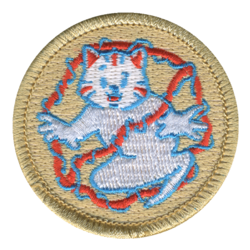 Cat Ghost Buster Patrol Patch by ClassB