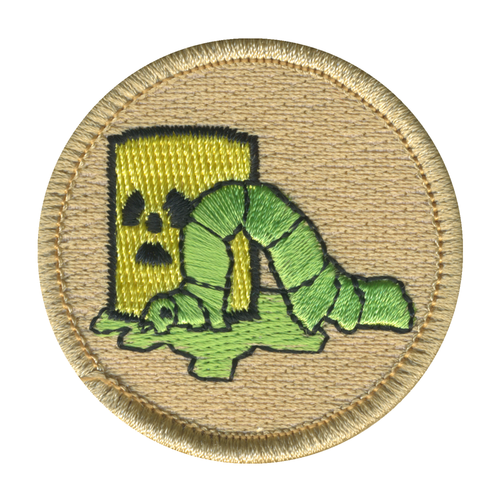 Radioactive Inchworm Patrol Patch by ClassB