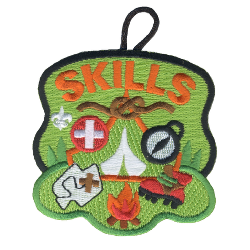 Skills Activity Embroidered Patch by ClassB