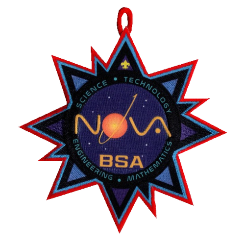 Nova Scout BSA patch with Button Loop - ClassB