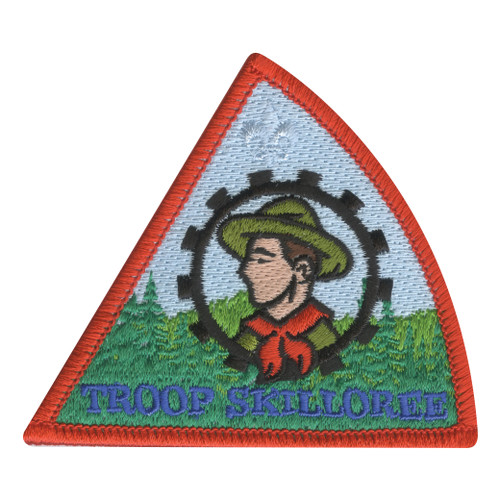 Troop Skilloree Activity Embroidered Patch