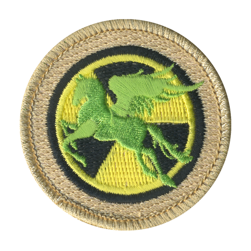 Radioactive Pegasus Patrol Patch