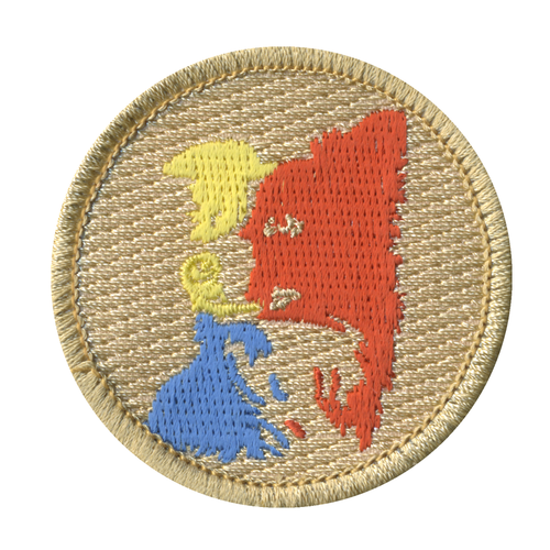 Tricolor Dog Patrol Patch