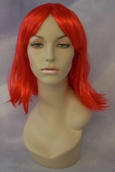 Red Female Costume Wig MM-SW075R - Mannequin Mode