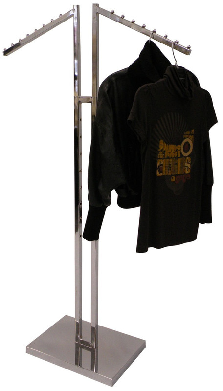 2 Way Slant Display Clothing Rack MM-RK-R22 - Mannequin Mode