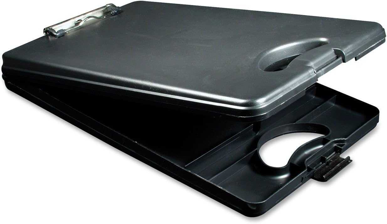 Saunders Desk-Mate Plastic Storage Clipboard 9-1/2"x11-3/4"