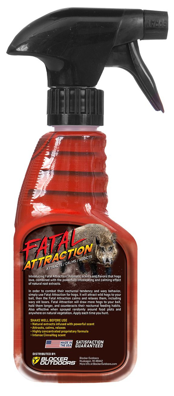 Fatal Attraction Hog Attractant Spray | Cinnahog | 18 oz | Blocker Outdoors