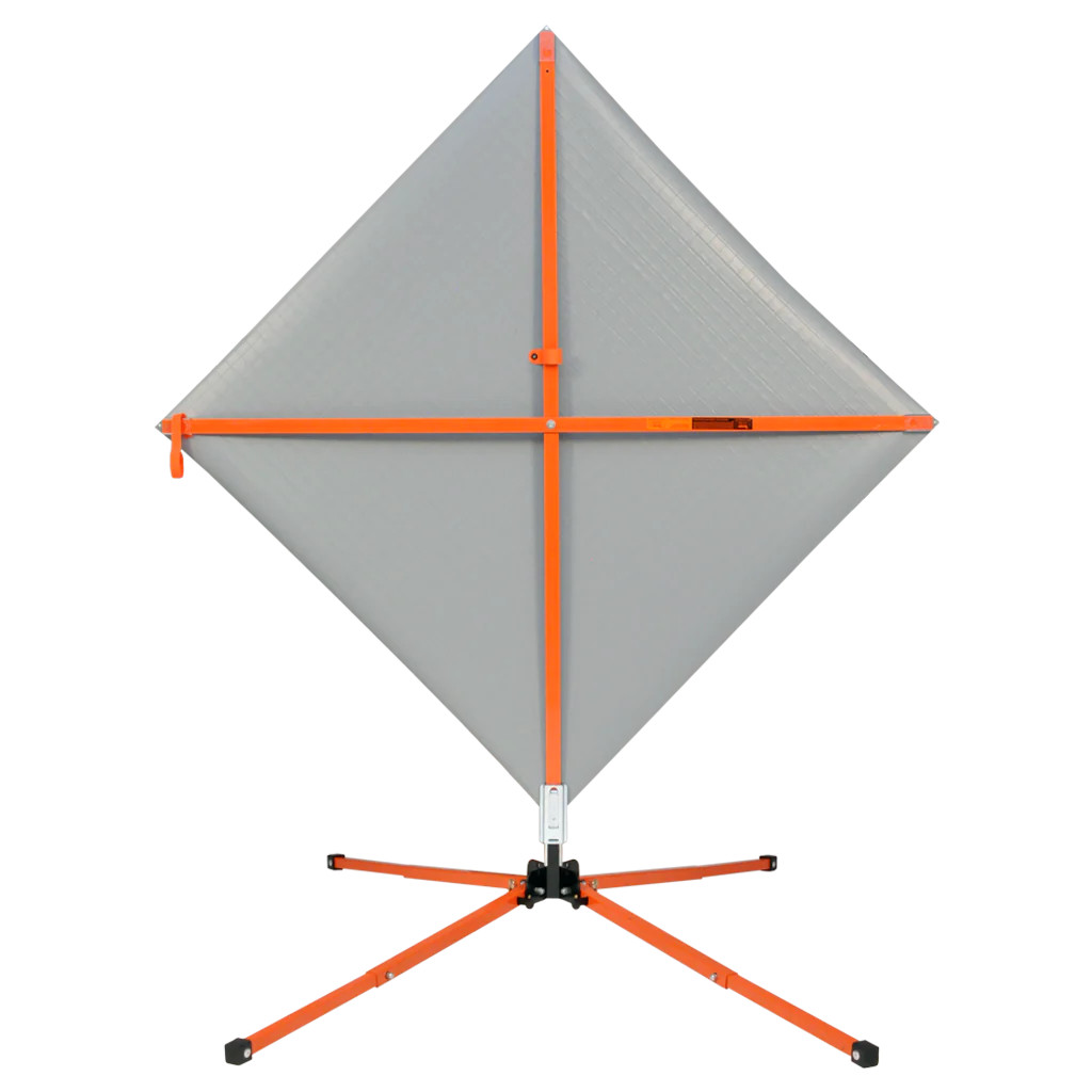 Bone Safety Compact Springless Sign Stand for Roll-Up Signs at ...