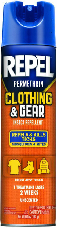 Repel Permethrin Clothing and Gear Insect Repellent | 6.5oz Aerosol at ...